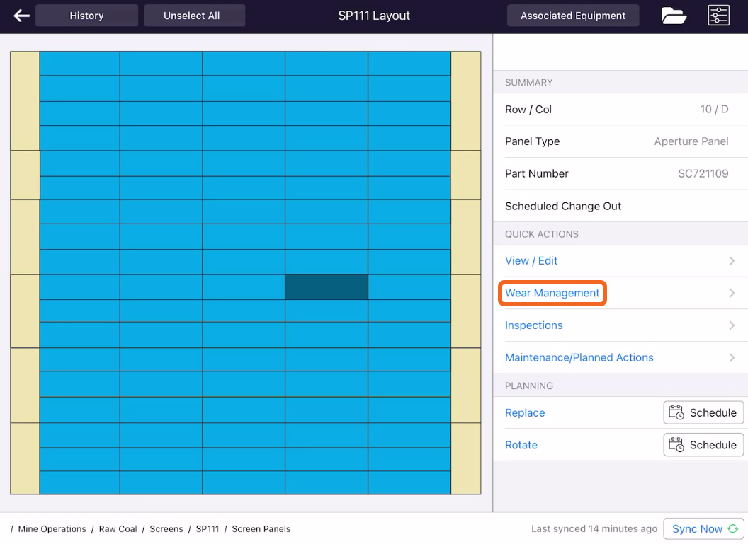 Adding a Wear Measurement to a Screen Panel – Productivity Development ...