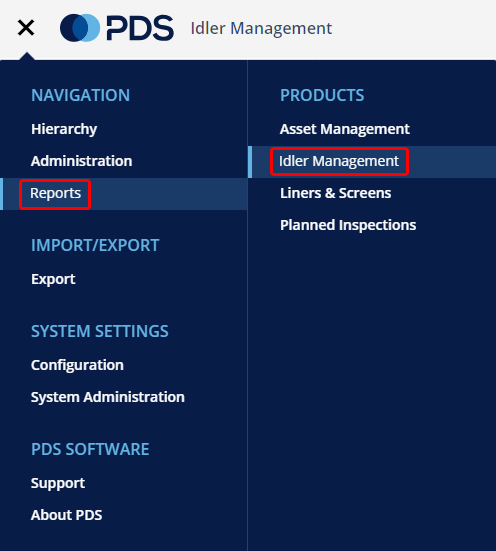 Accessing reports in the PDS software – Productivity Development Solutions